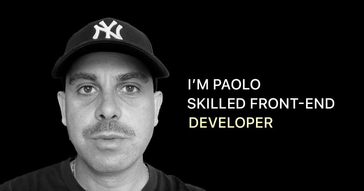 I am Paolo! Since 2008 I have helped Brands & Companies Shine Digitally